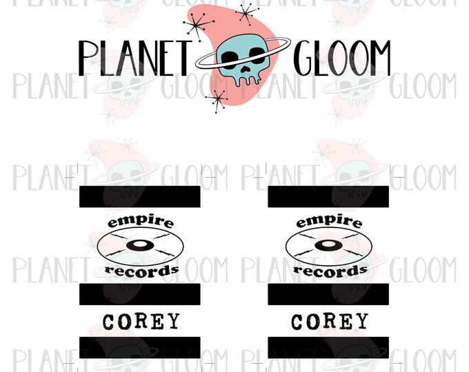 Empire Records Corey Name Badge Digital Download, Printable - Etsy