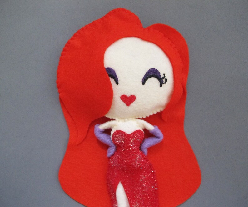 Jessica Rabbit and Roger Rabbit Plush Doll Set | Etsy