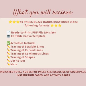 49 Printable Pages Bee-themed Activity / Tracing / Busy Book Pre ...