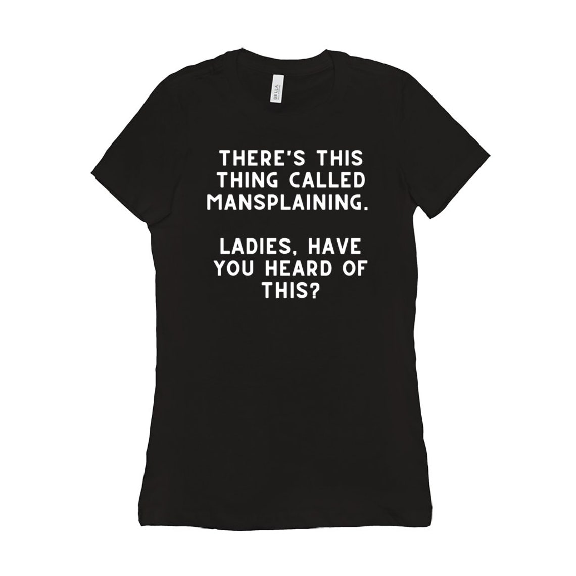 Let Me Mansplain It To You Tshirt/Mansplaining/Funny Feminist | Etsy