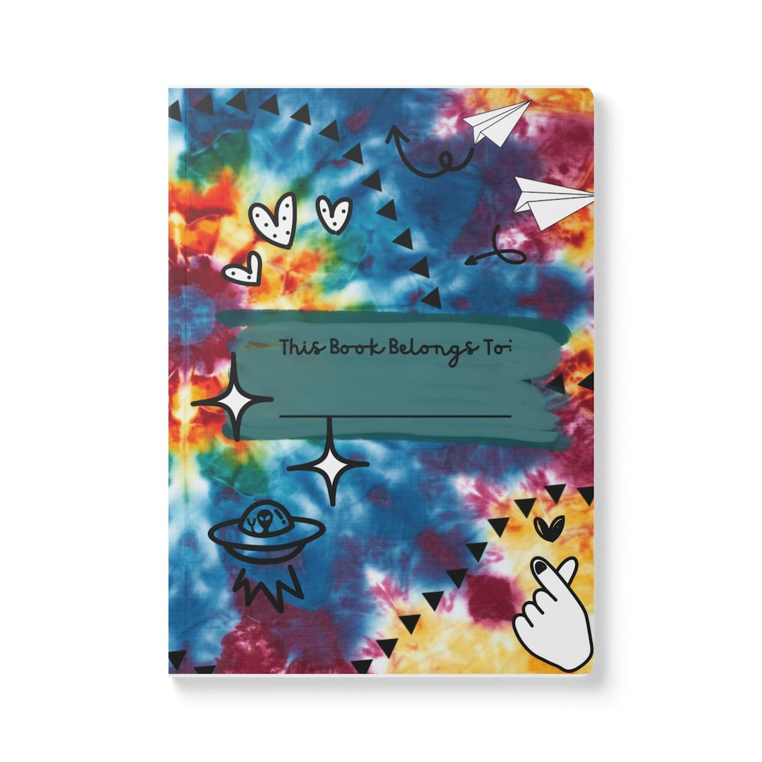 Tie Dye, Drawing, Notebook, Art, Notes, Doodle, Sketch, Writing, Blank ...