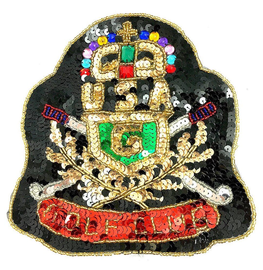 Golf Club Patch With Multi-colored Sequins and Beads 6.5" X 6.5" - Etsy