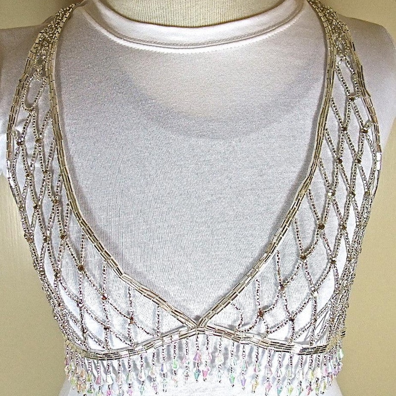 Beaded Bra - Etsy