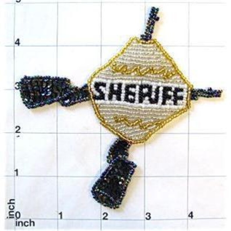 Sheriff Emblem 5" X 5" - Etsy