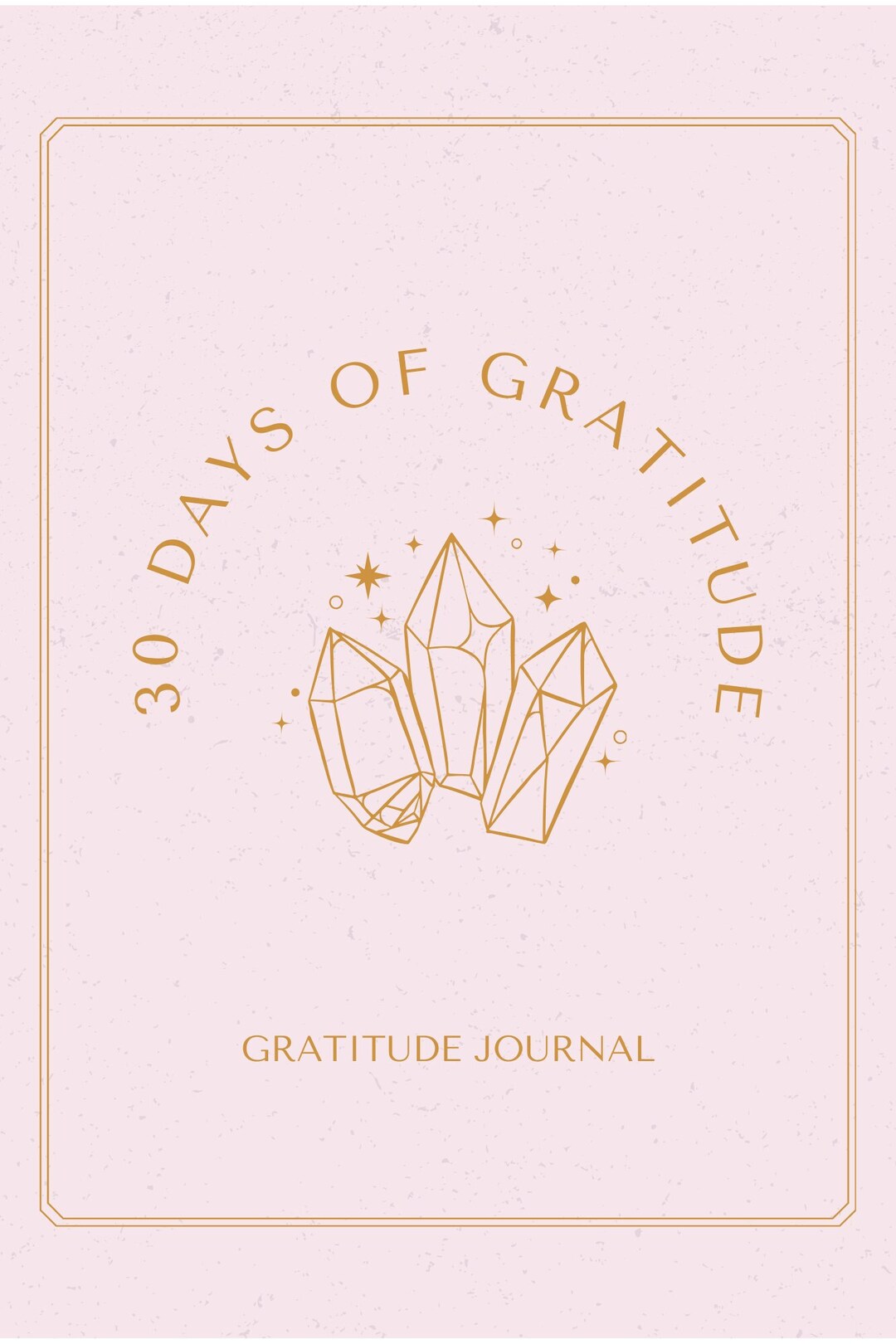 Gratitude Journal 30 Days of Gratitude - Etsy