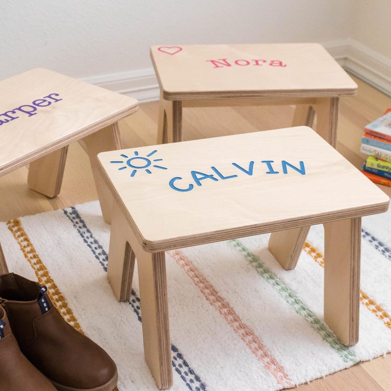 Kids Step Stool - Etsy