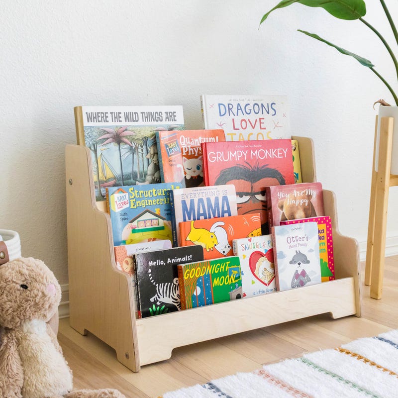 Bookshelf for a Nursery - Etsy
