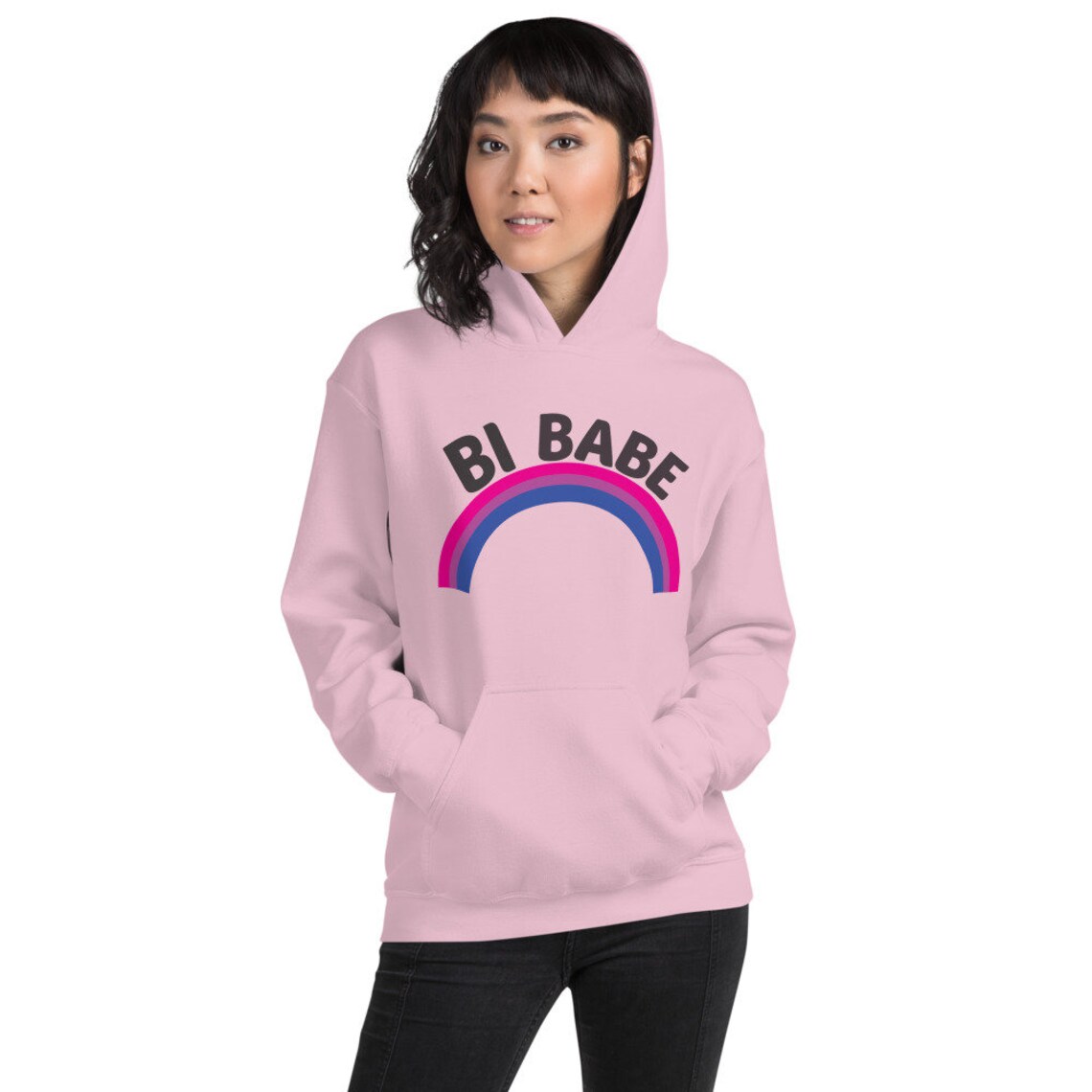 Bisexual Sweater Pride Hoodie Bi Pride Bi Babe. | Etsy