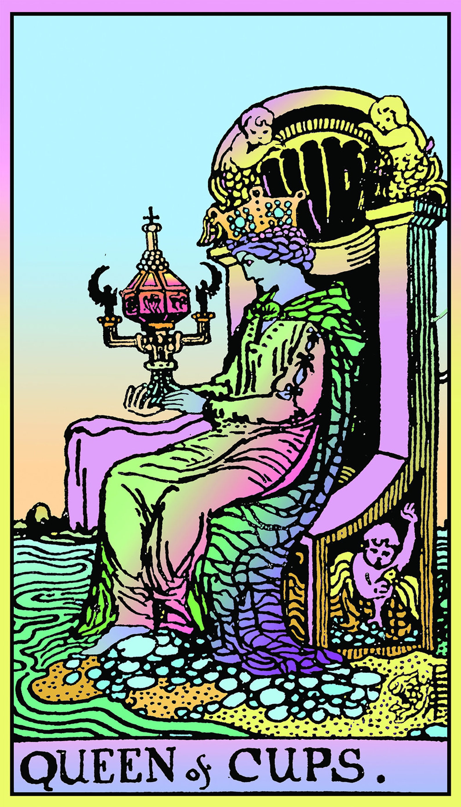 PNG Tarot Digital Printable Court Cards 16 Pack - Etsy