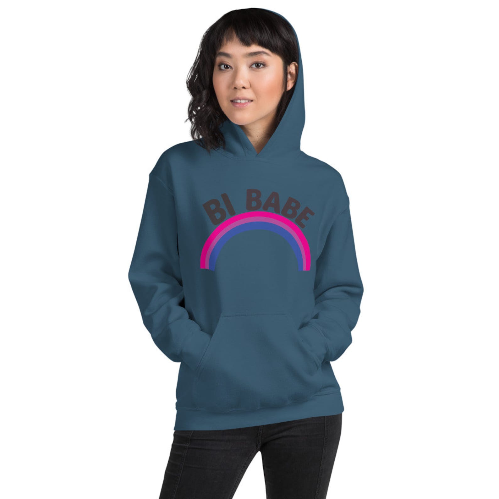 Bisexual Sweater Pride Hoodie Bi Pride Bi Babe. | Etsy