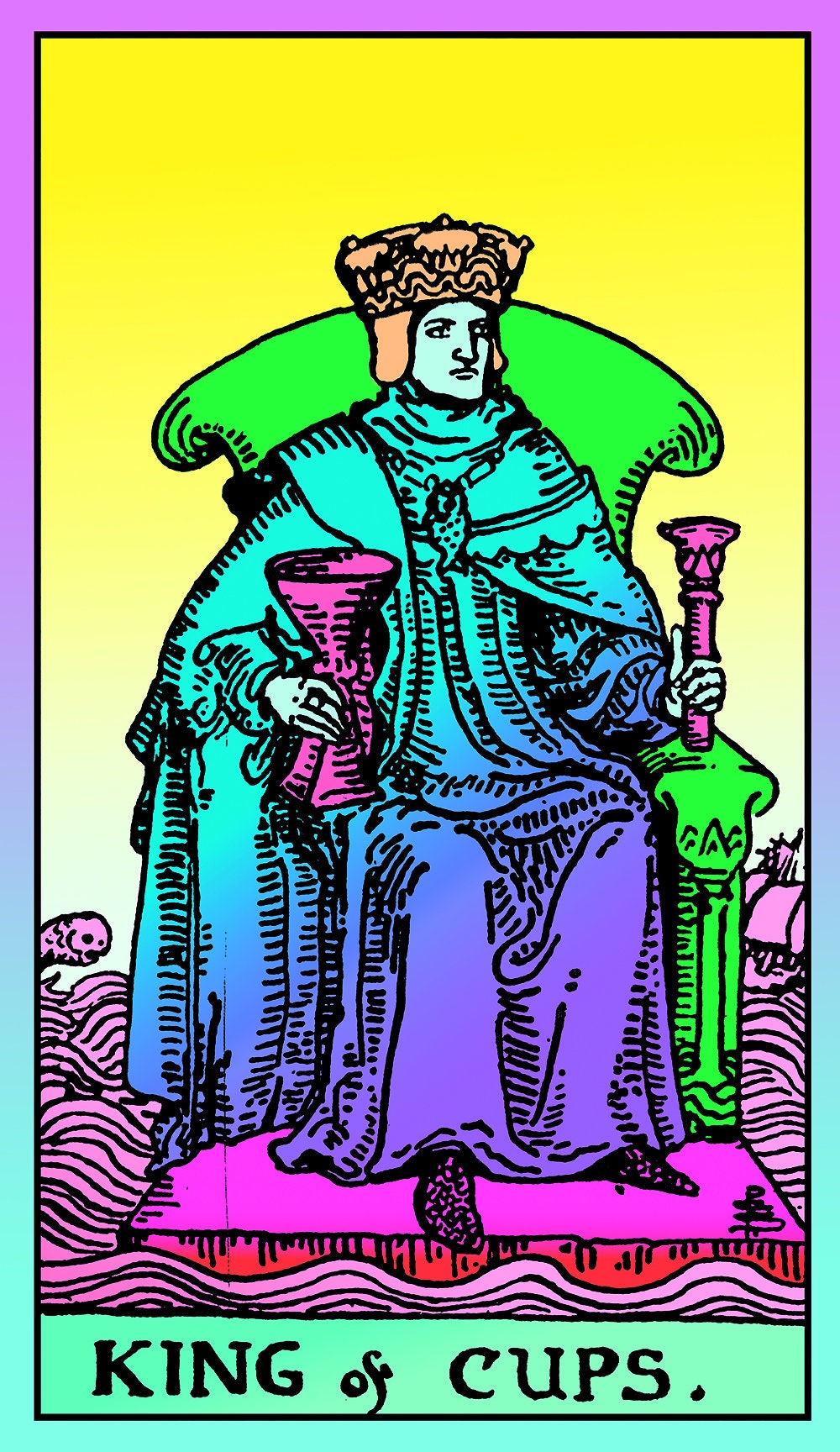 PNG Tarot Digital Printable Court Cards 16 Pack - Etsy