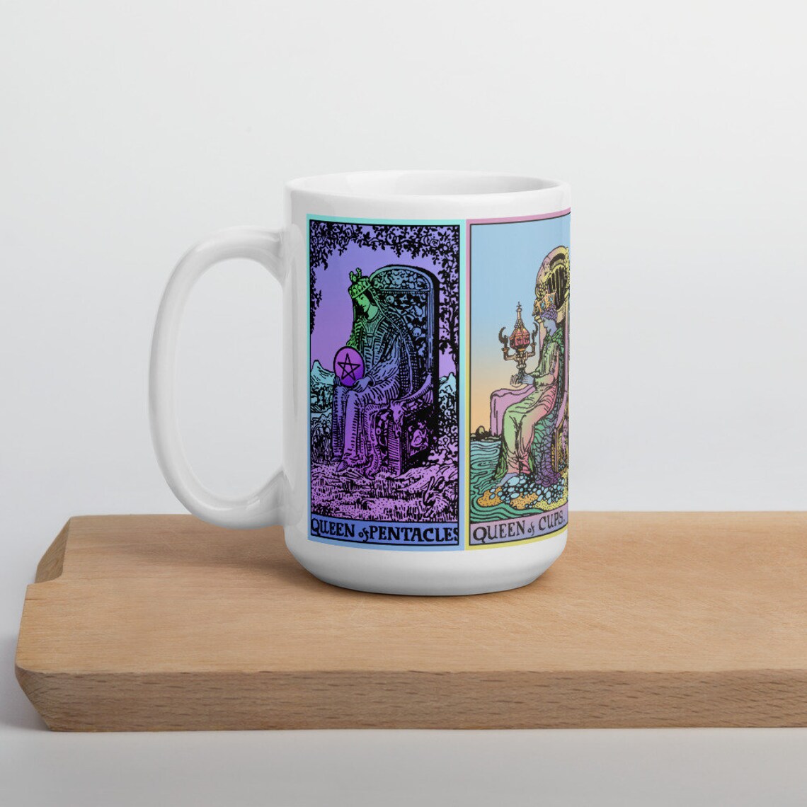 Queens of the Tarot Mug Witchy Mug Occult Mug Feminist Mug - Etsy
