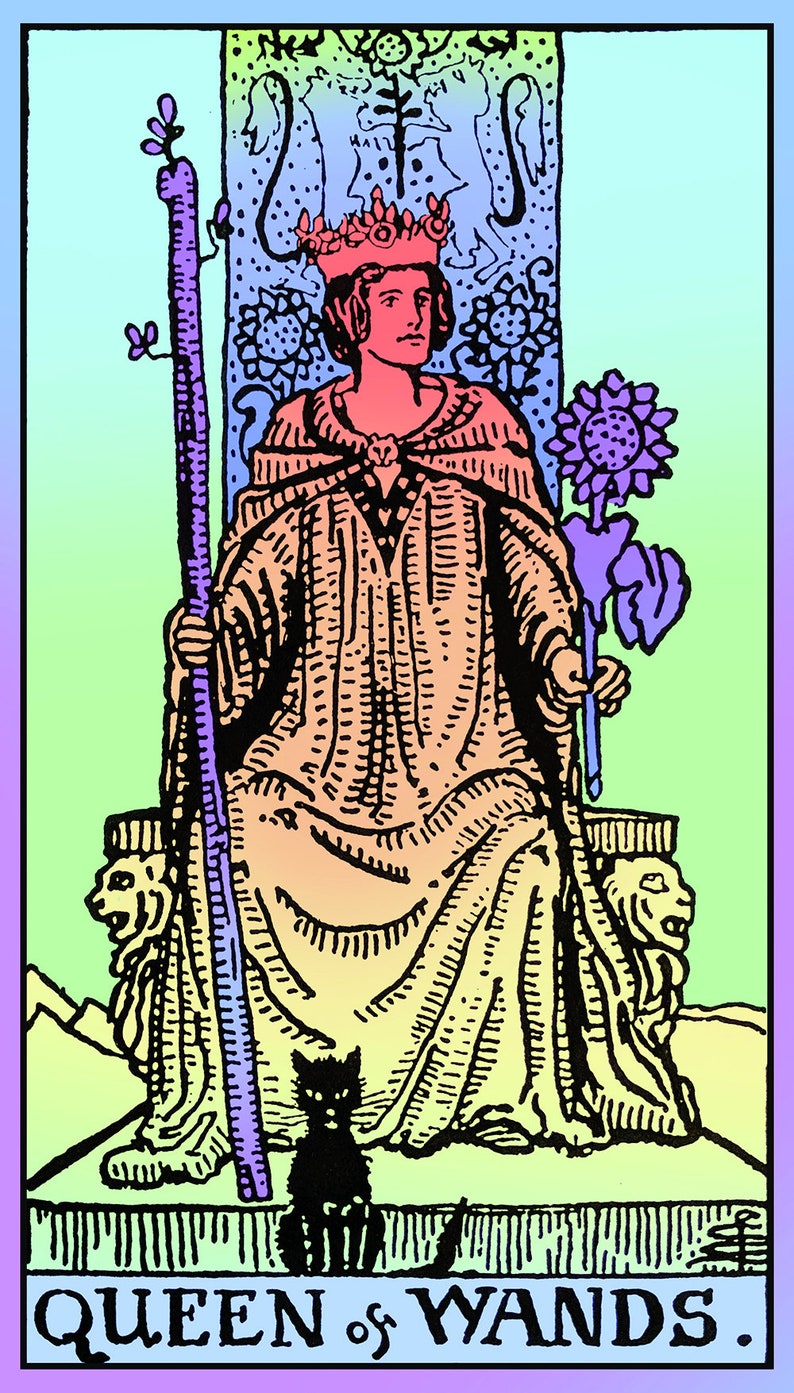 PNG Tarot Digital Printable Court Cards 16 Pack - Etsy