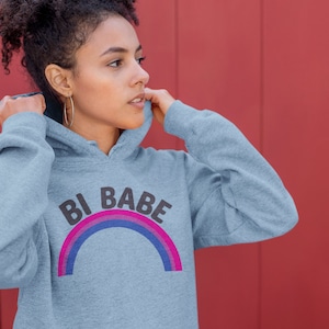 Bisexual Sweater, Pride Hoodie, Bi Pride, Bi Babe, Unisex Fit - Etsy