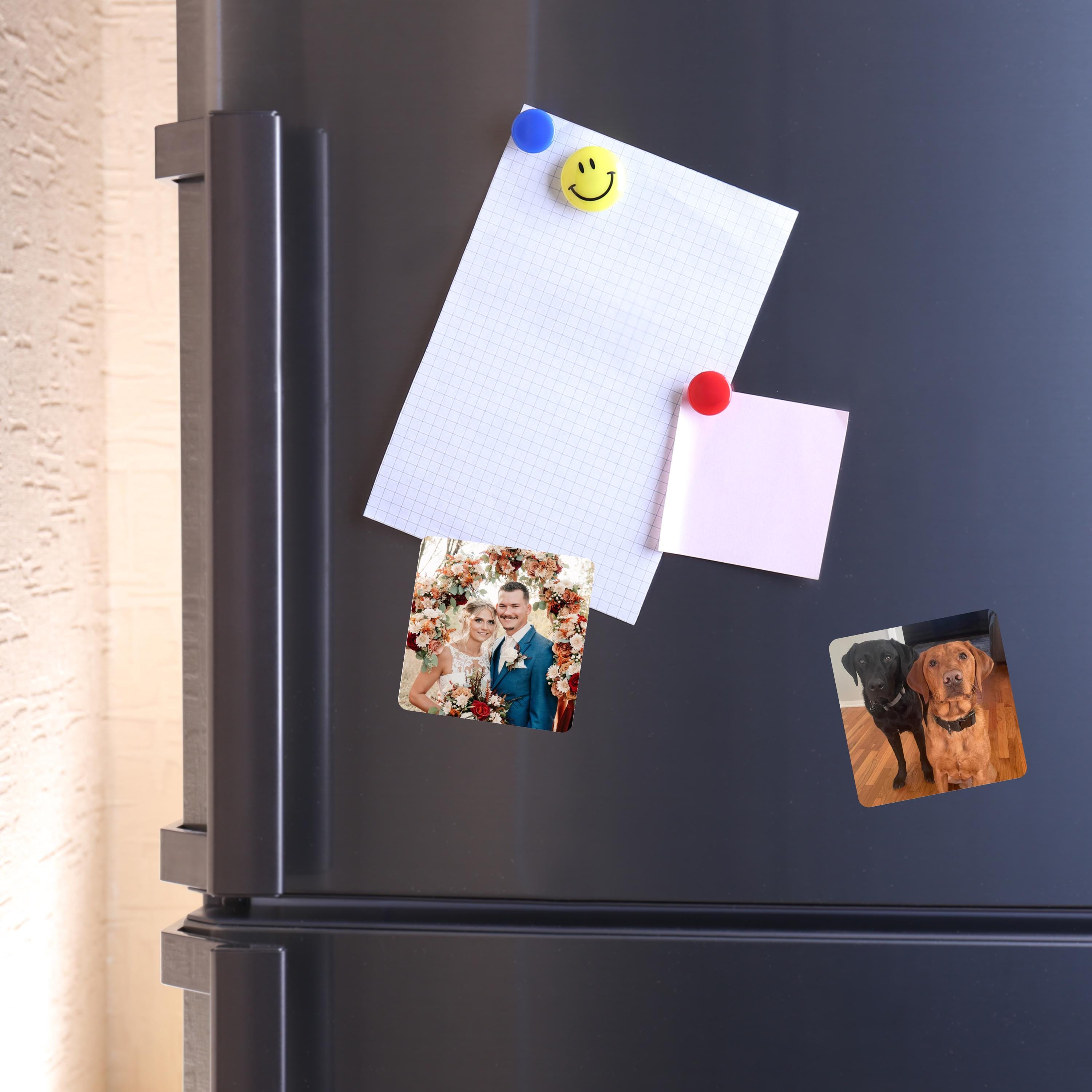 Custom Premium Photo Fridge Magnets, Personalized Gift for Couple ...