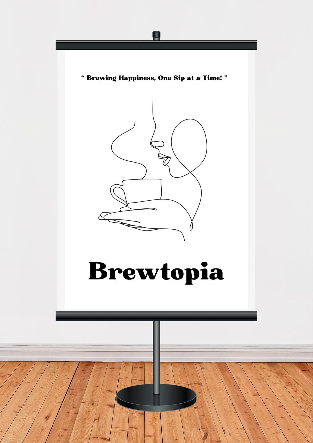 Aesthetic Minimalist Logo for Small Business Owner Coffee Shop / Cafe ...