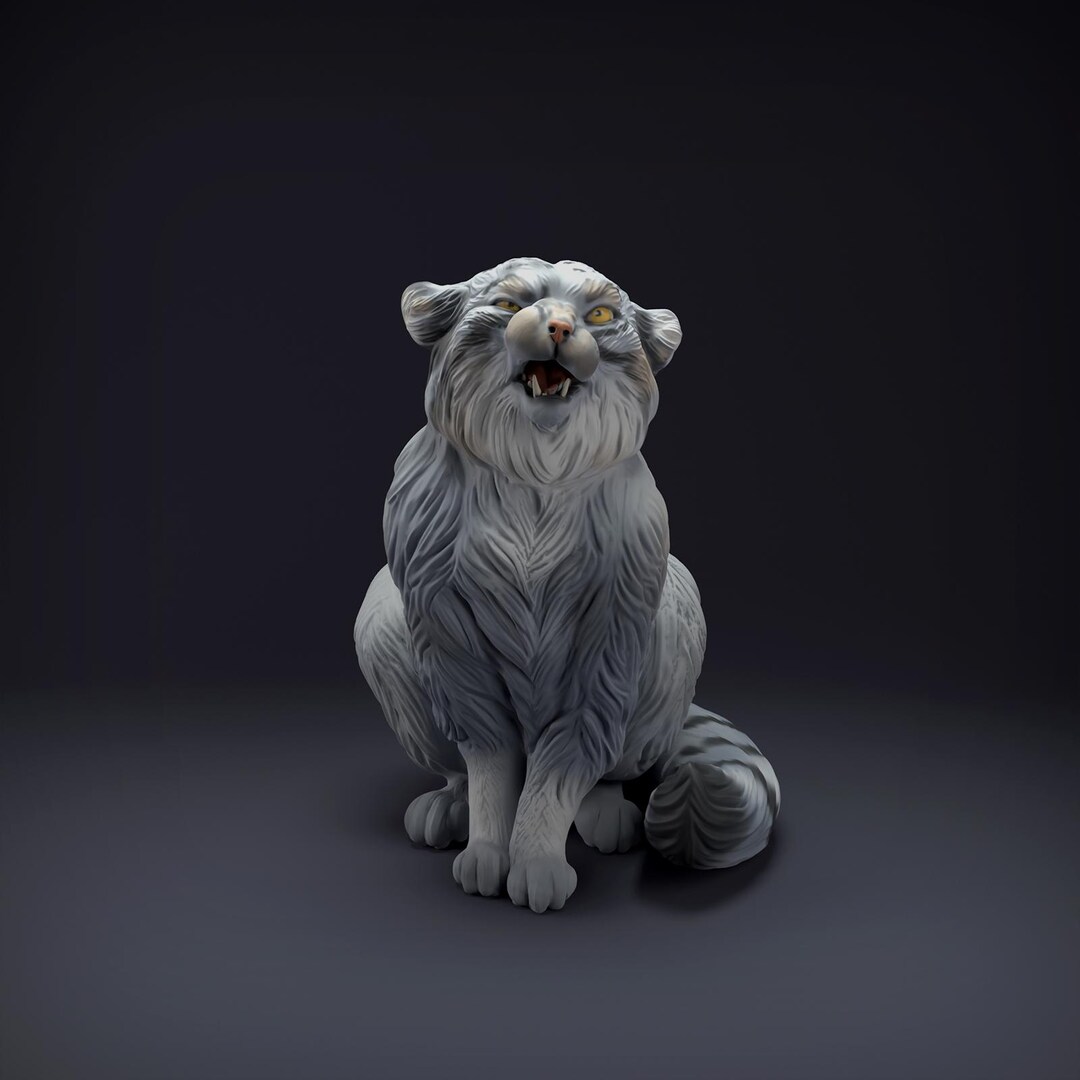 Pallas Cat by Animal Den Miniatures Animals Collectable Realistic ...