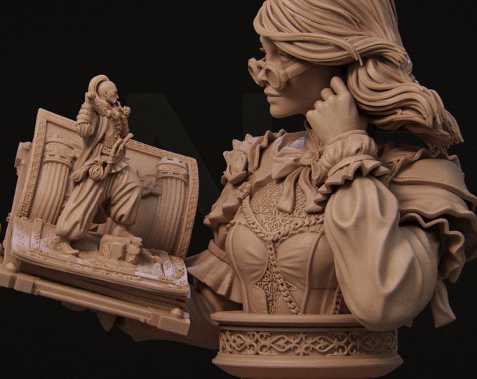 Orinthia Bust | Nerikson | Miniature| Pathfinder |fantasy |D&D ...