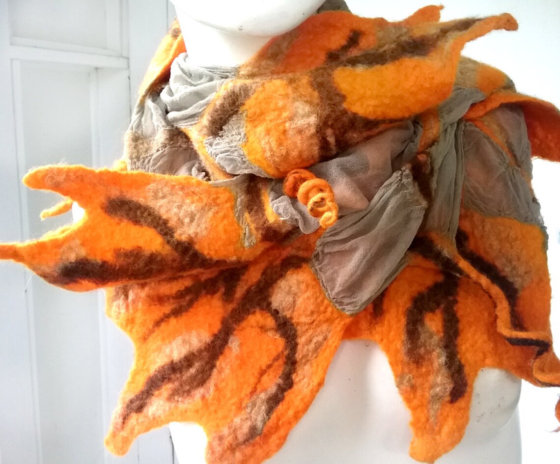 Nuno Felt PDF Tutorial Pattern ENGLISH ONLY Wet Felted - Etsy