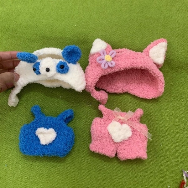 Clothes for Labubu Made of Hand-crocheted Wool, Crochet Custom Outfit ...