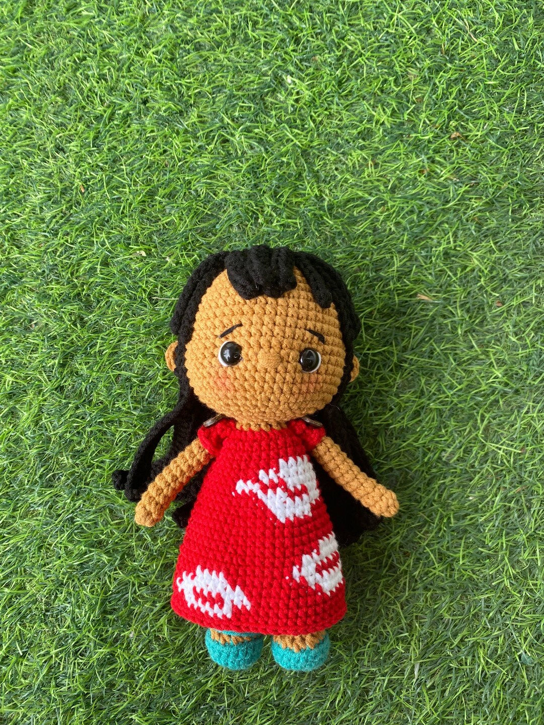 Crochet Lilo and Stitch, Handmade Lilo Doll, Amigurumi Lilo Doll, Lilo ...