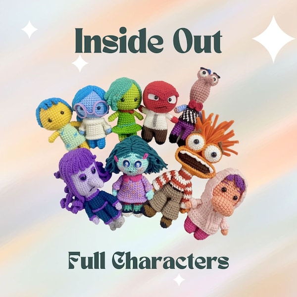 Crochet Inside Out Doll - Etsy