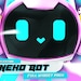 Pink Neko Bot Stream Widget: Cyberpunk Robocat Twitch Alerts - Etsy