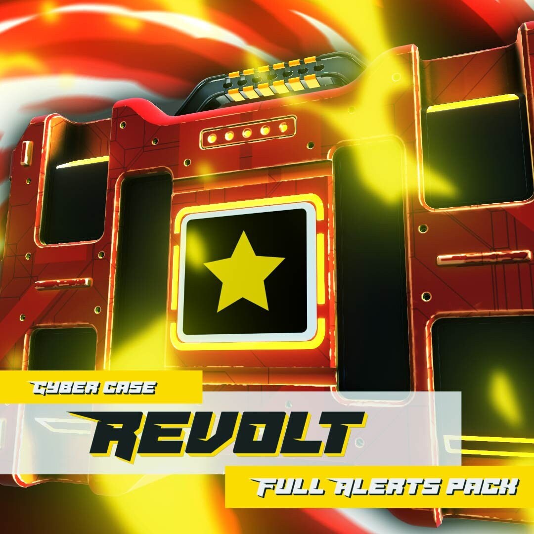 Cyber Case Widget REVOLT | High-tech Stream Widget | Twitch Alerts ...