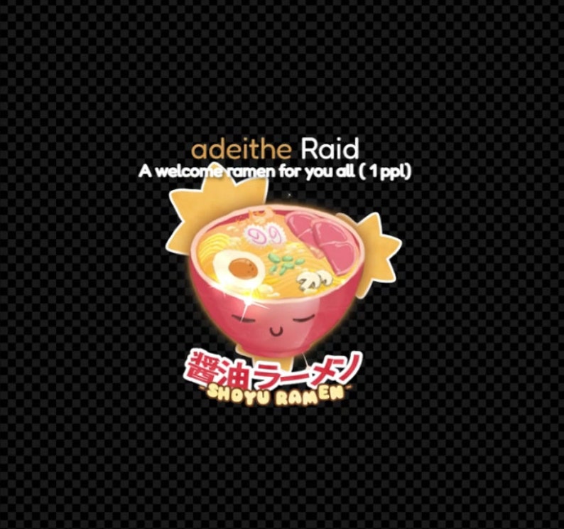 RAMEN Animated Stream Alerts | Anime Ghibli Style | Kawaii Japanese ...