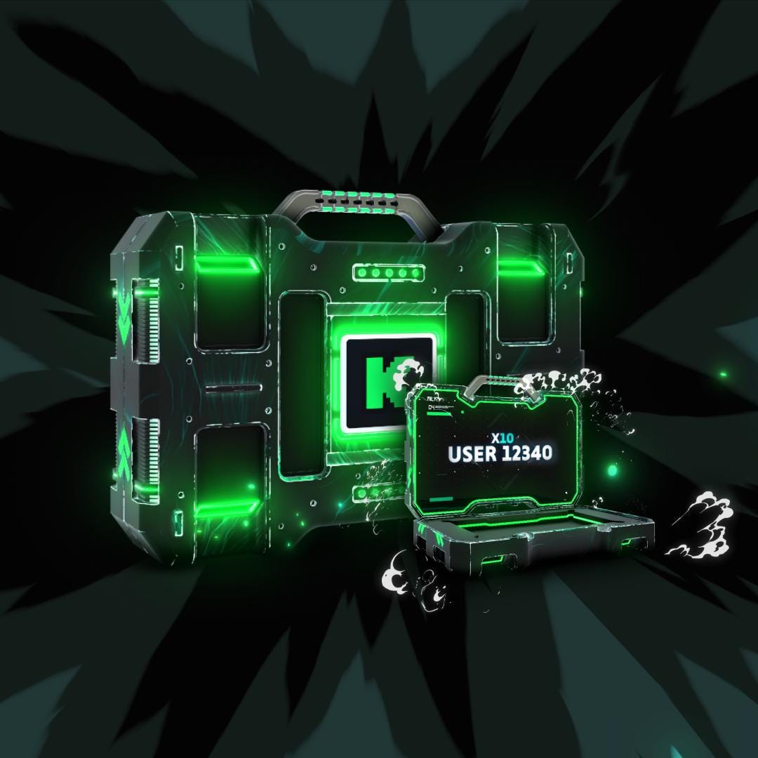 Cyber Case KICK ACID | High-tech Stream Widget | Kick Alerts ...