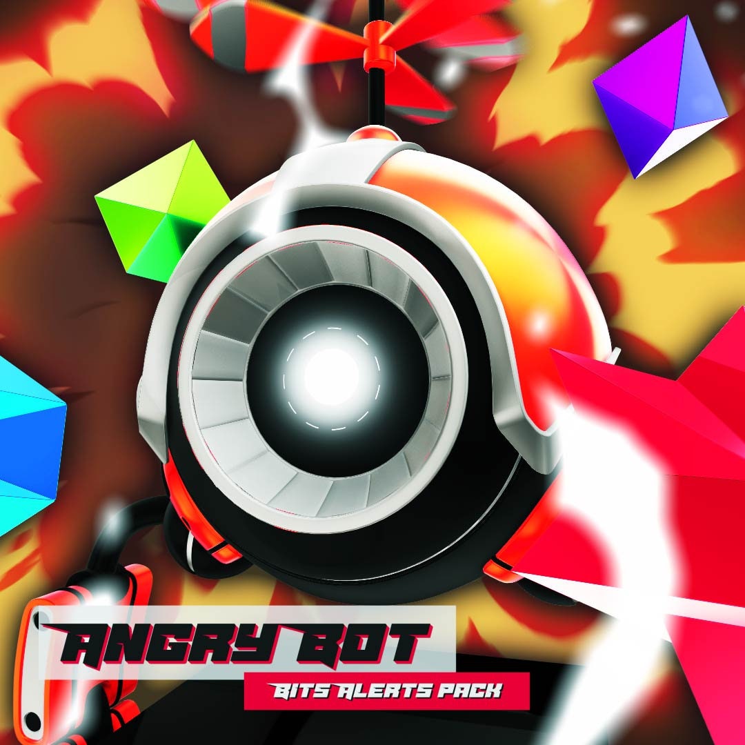 Angry Bot Twitch Widget: Cyberpunk Streaming Alerts - Etsy