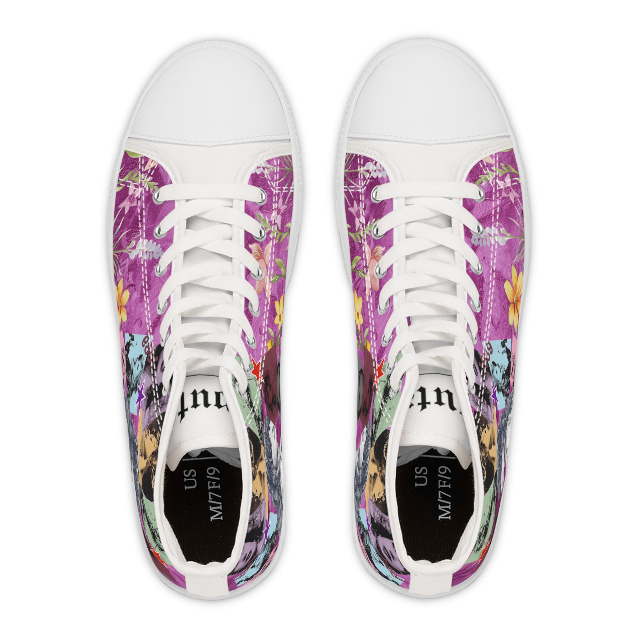 Pop Star-inspired Converse-style Hi-tops Perfect for Concerts and Music ...