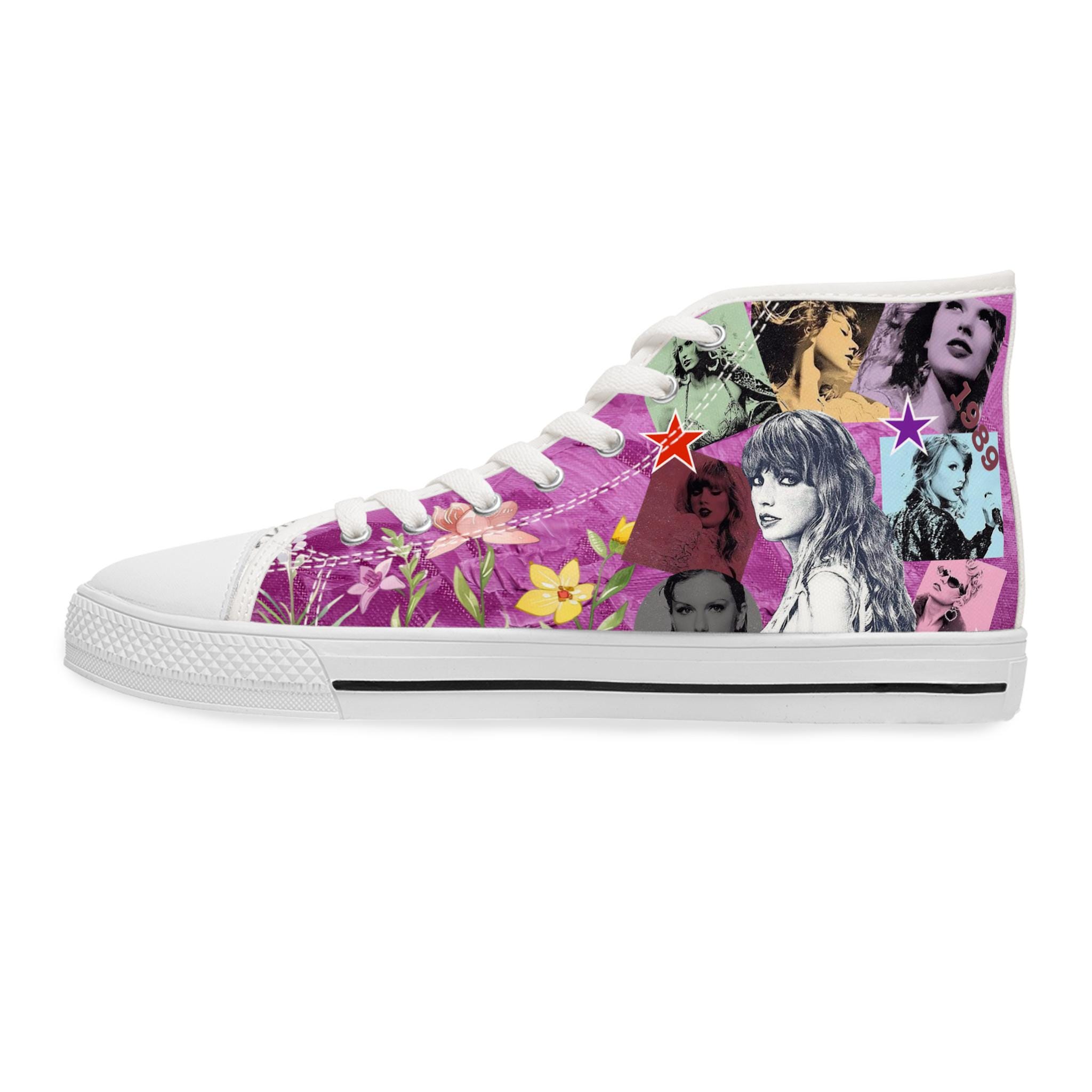 Pop Star-inspired Converse-style Hi-tops Perfect for Concerts and Music ...