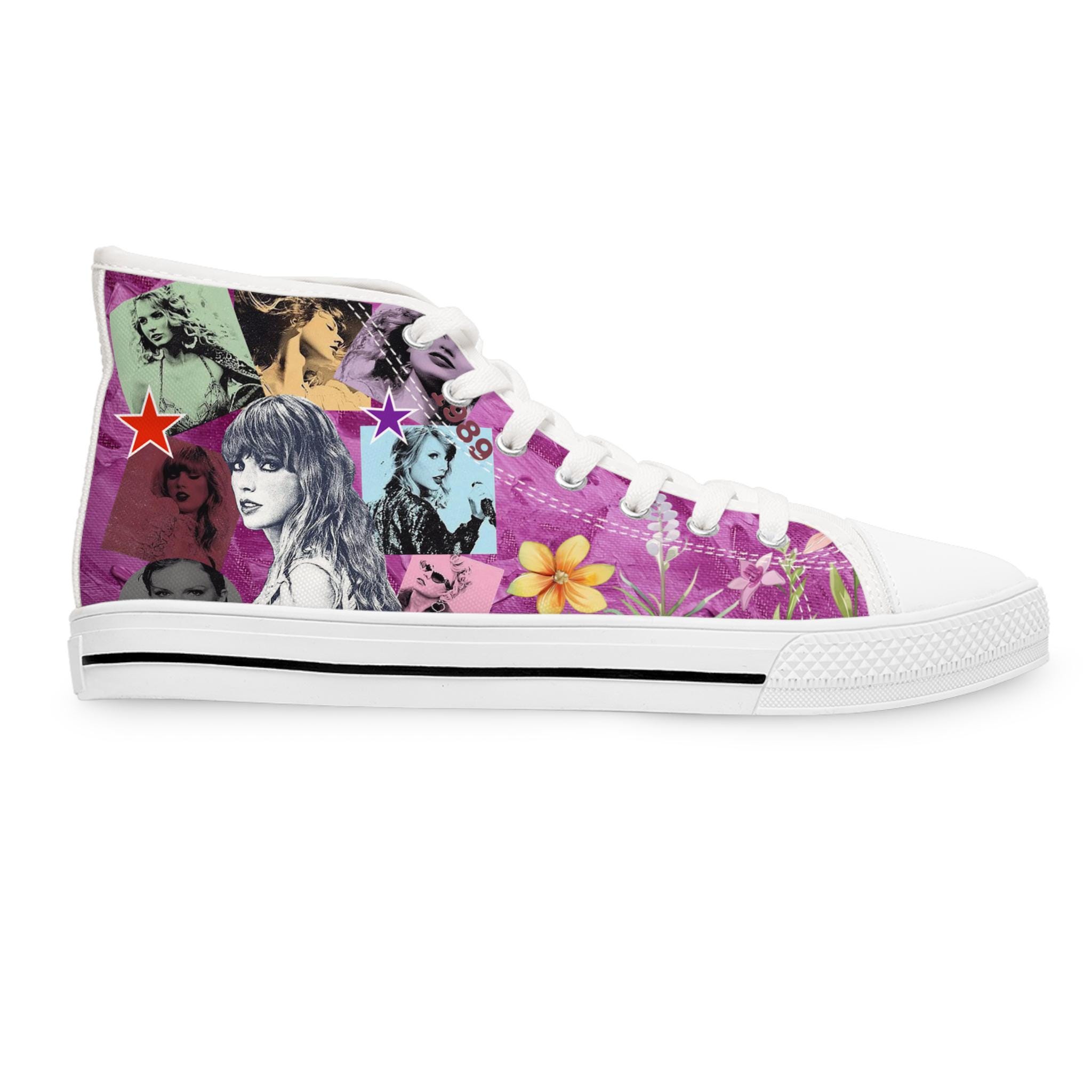 Pop Star-inspired Converse-style Hi-tops Perfect for Concerts and Music ...