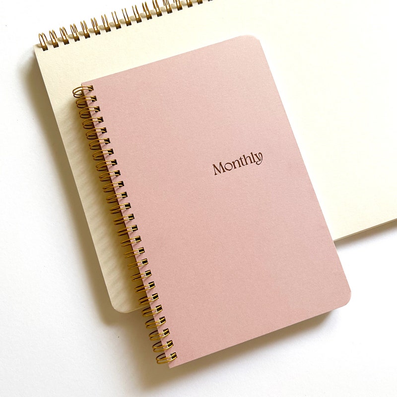 Small Bound Planner - Etsy