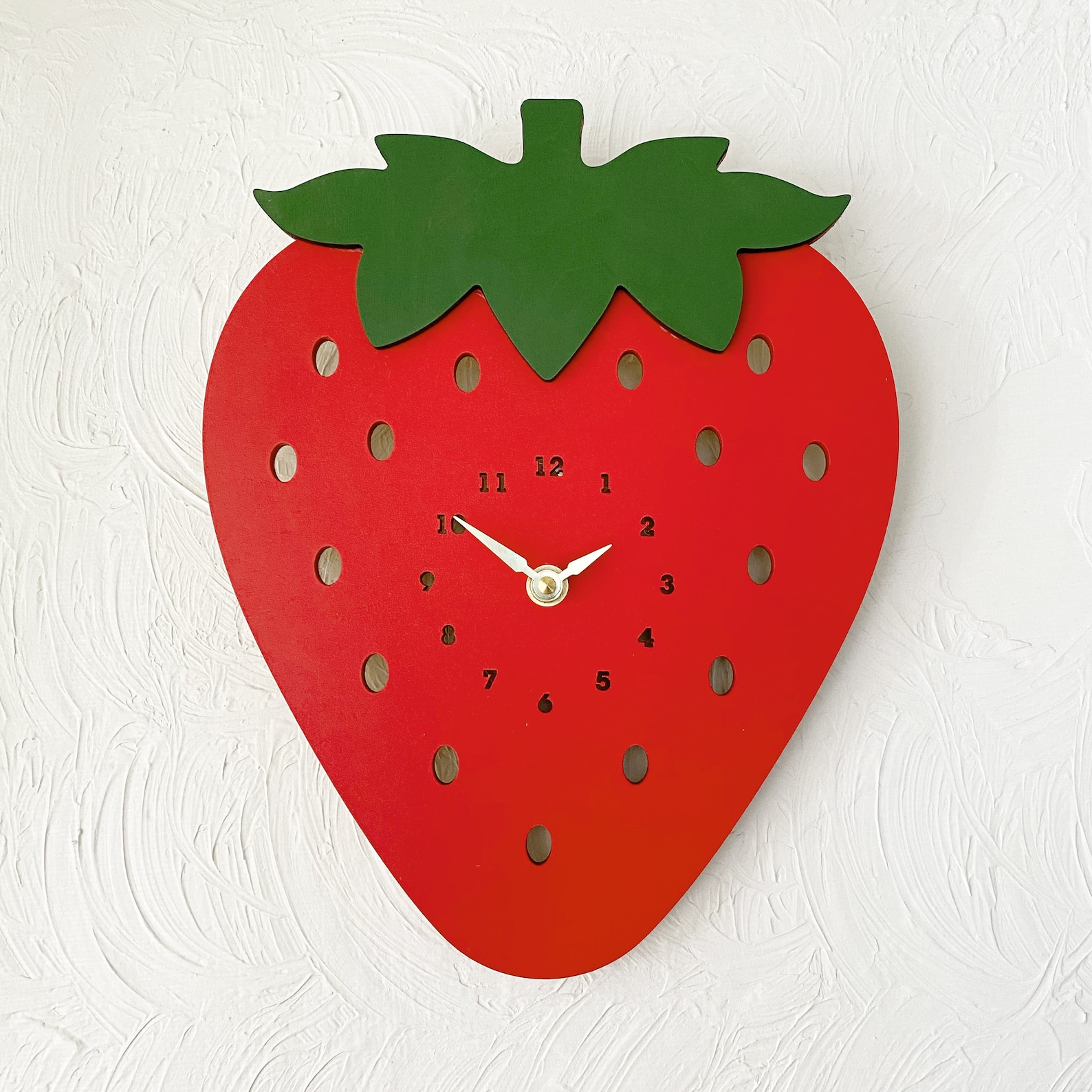 Strawberry Wall Clock Housewarming Birthday Baby Shower | Etsy