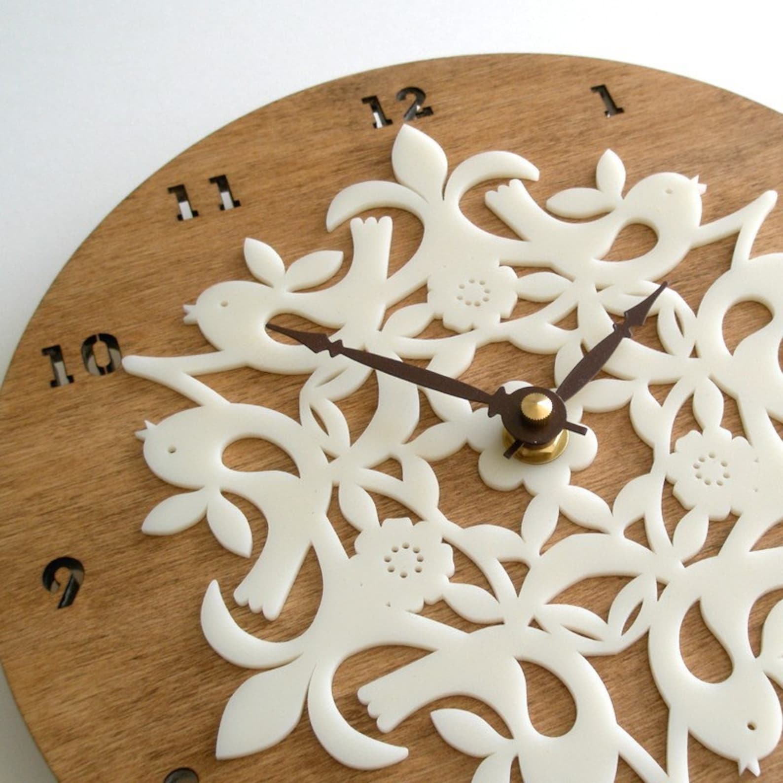 Scandinavian Style Wall Clock Scandinavian Modern Decor - Etsy