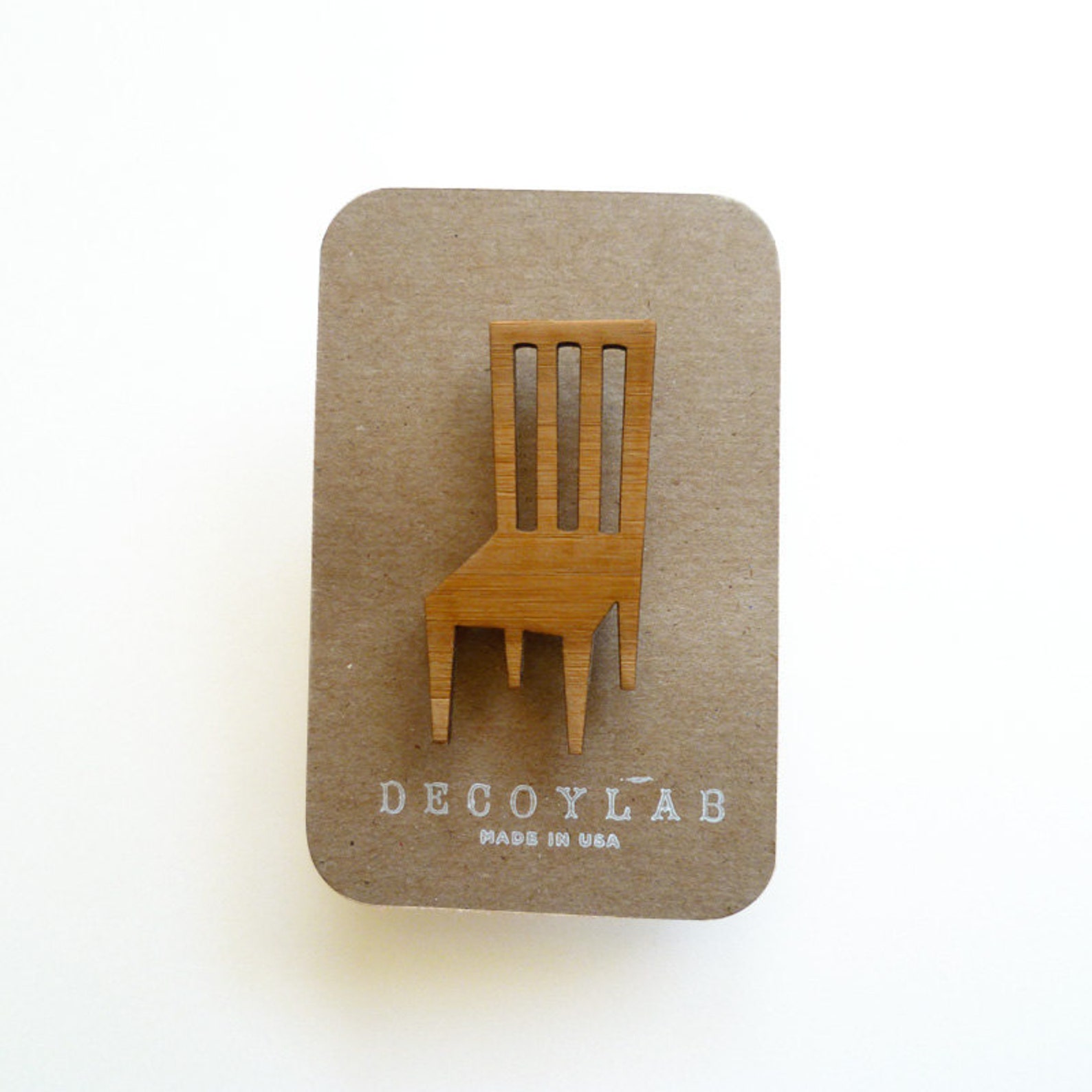 Chair pin cute brooch tiny gift | Etsy