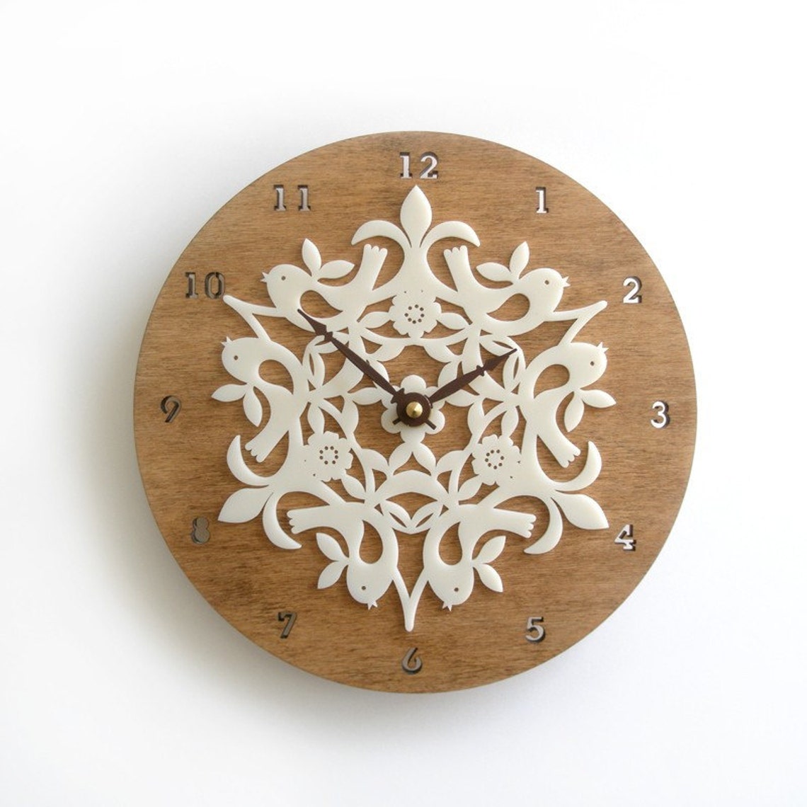 Scandinavian Style Wall Clock Scandinavian Modern Decor - Etsy