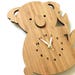 Koala Bear Wall Clock With Numbers Wood Clock for Nursery or - Etsy