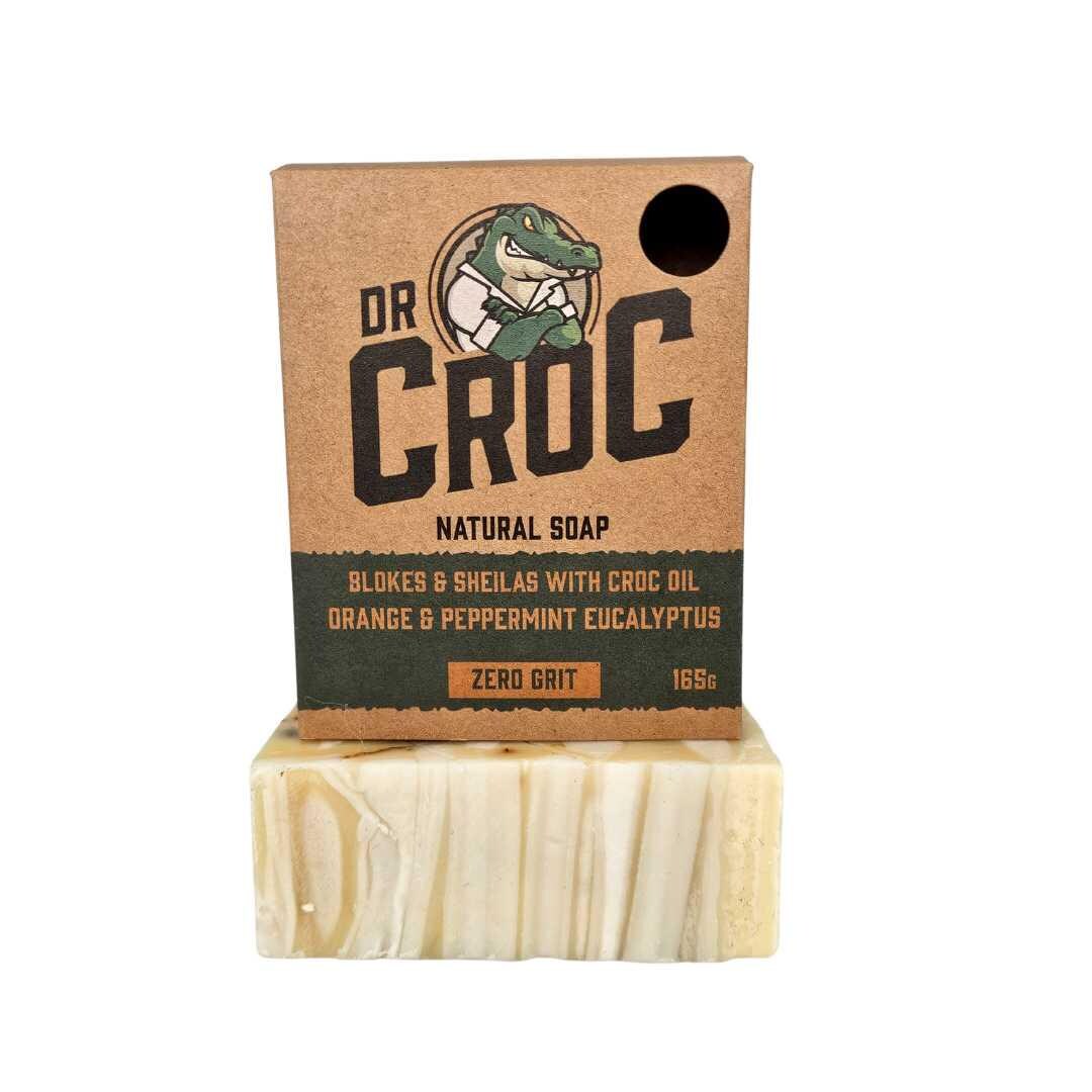 Soap Bar Infused With Crocodile Oil Citrus Mint Scent Handmade ...