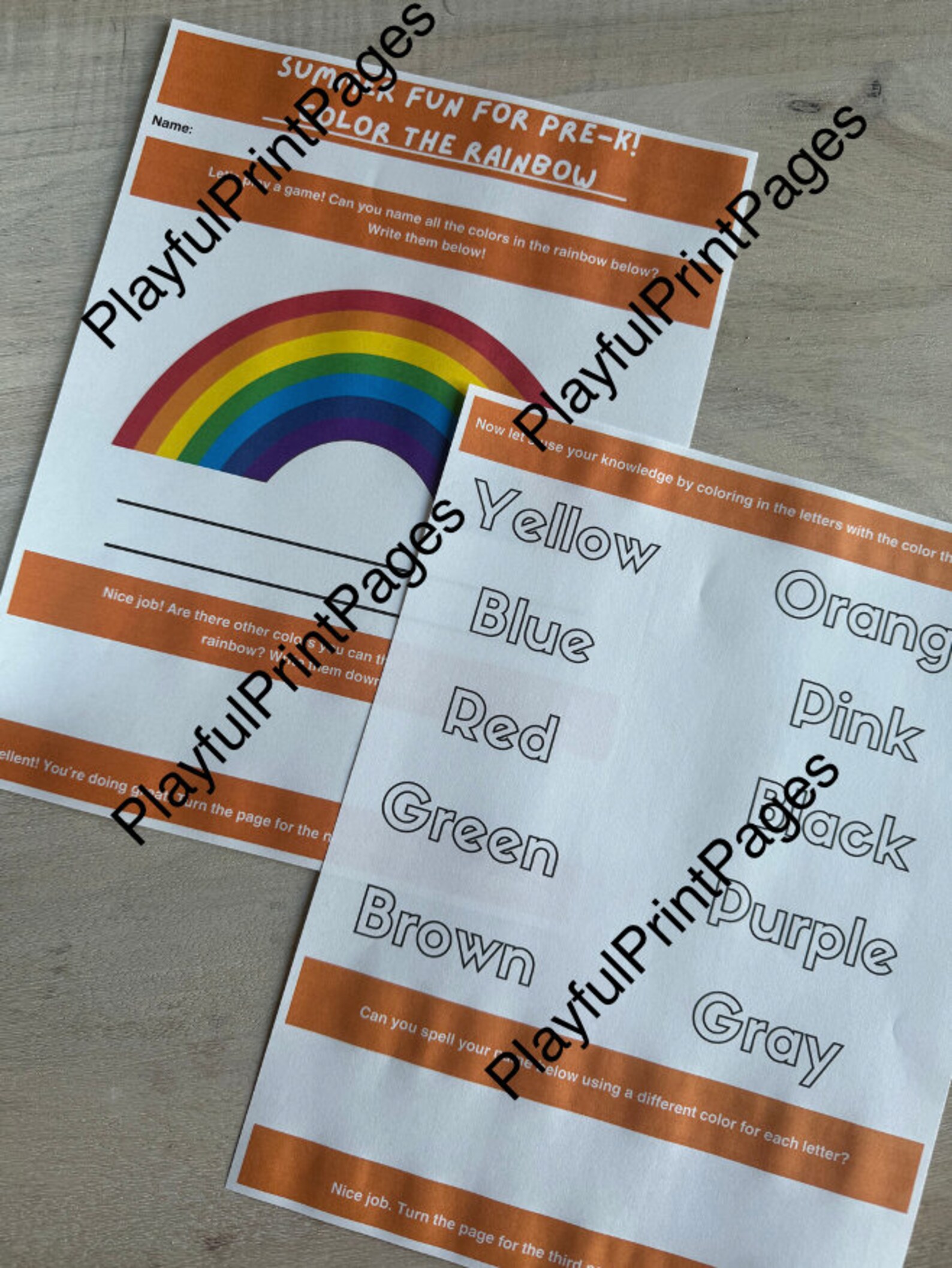 Summer Activity Book for Preschoolers - Etsy