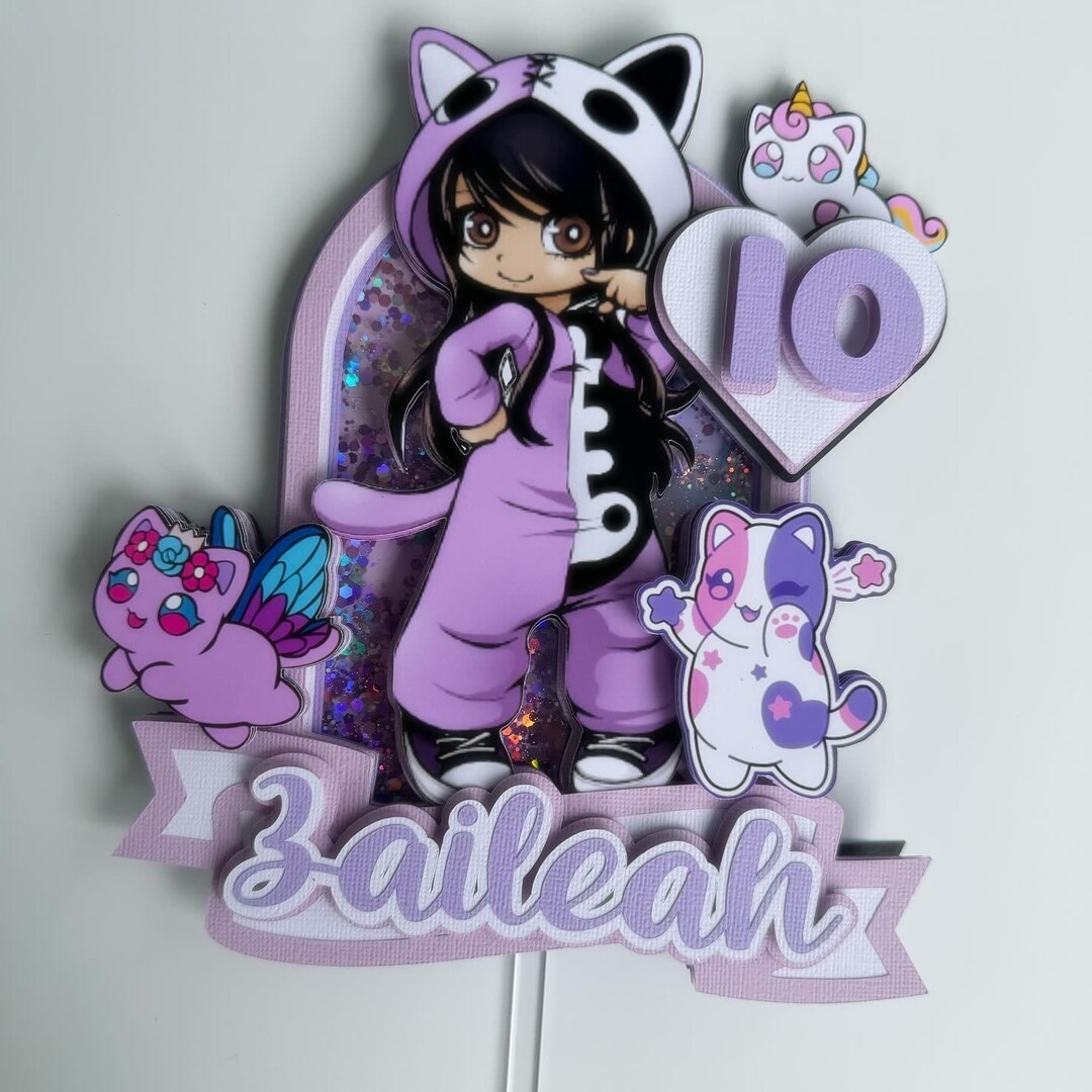 Aphmau Cake Topper - Etsy