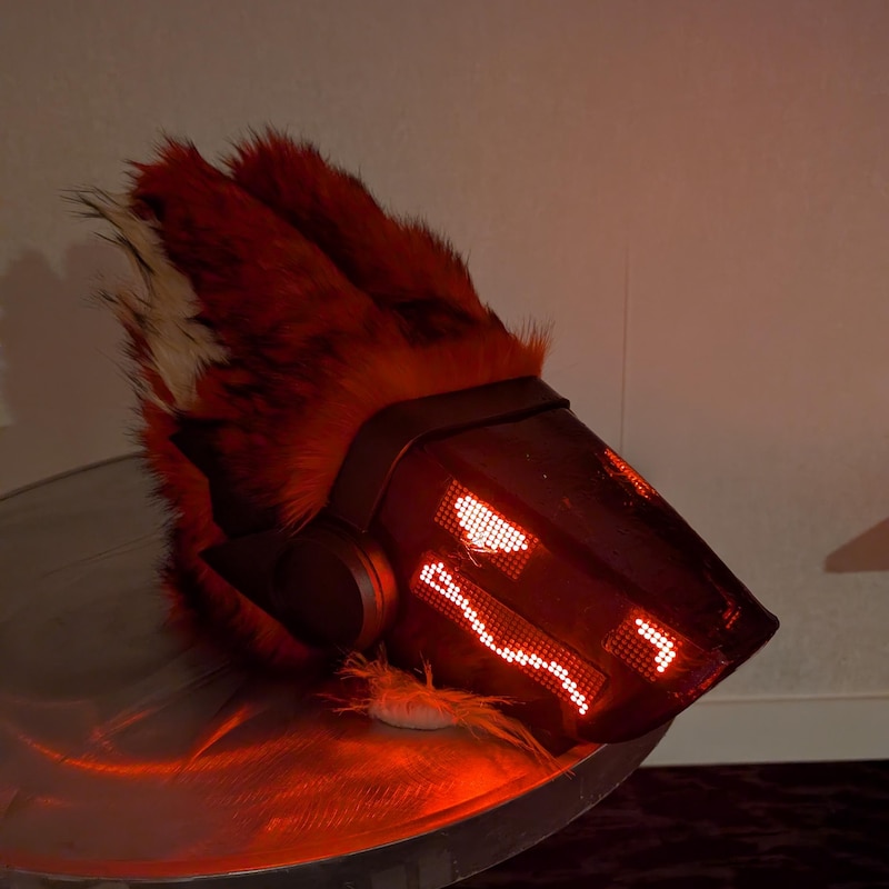 Protogen Mask - Etsy