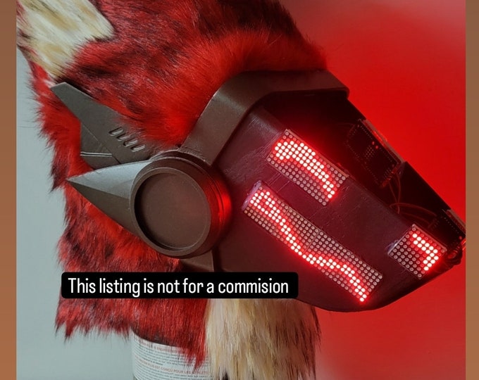 Protogen Face Full Led Max Matrix - Etsy