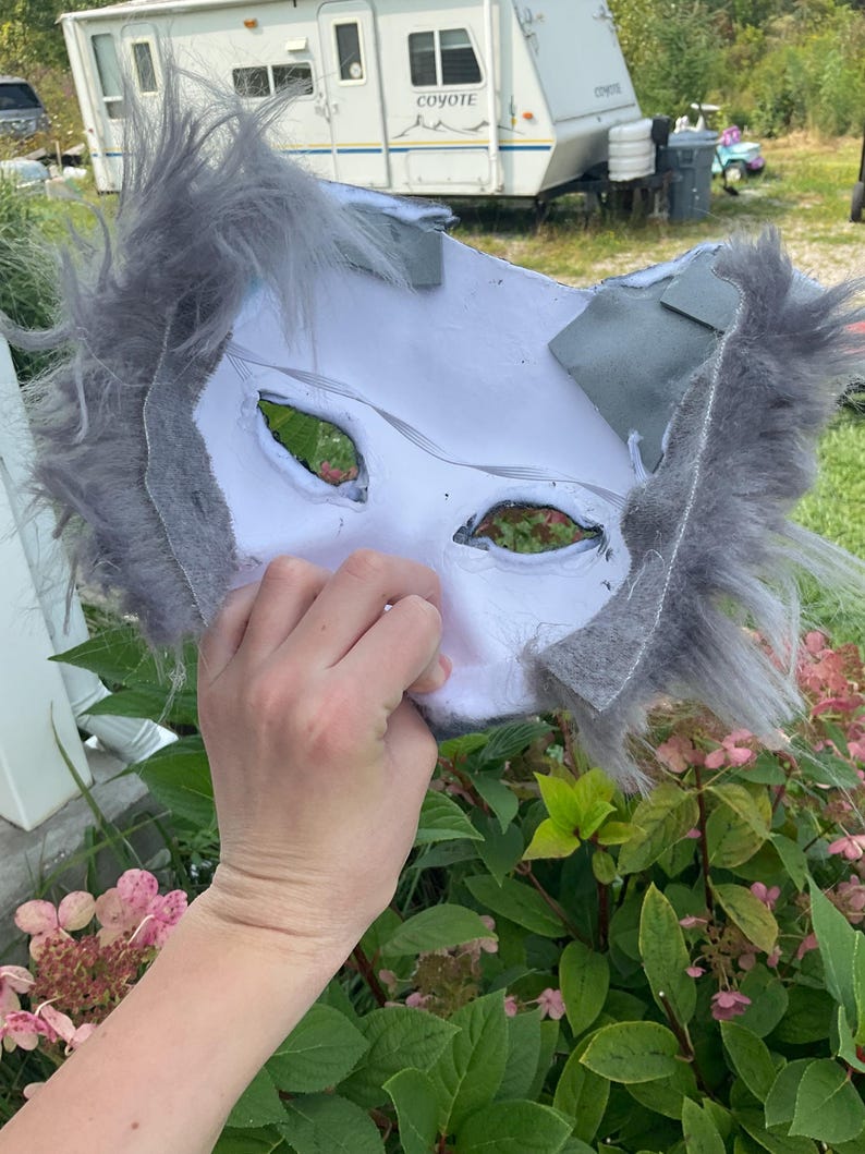 Wolf Cosplay Mask (therian, Furry, Cosplay) - Etsy