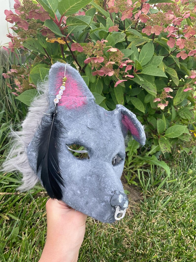 Wolf Cosplay Mask (therian, Furry, Cosplay) - Etsy