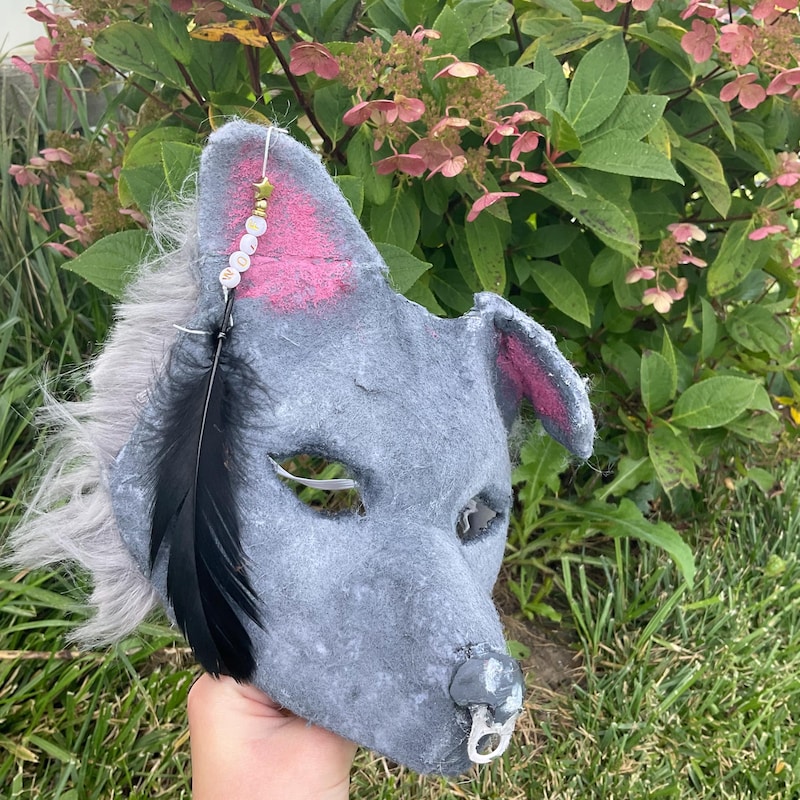 Therian Masks Wolf - Etsy