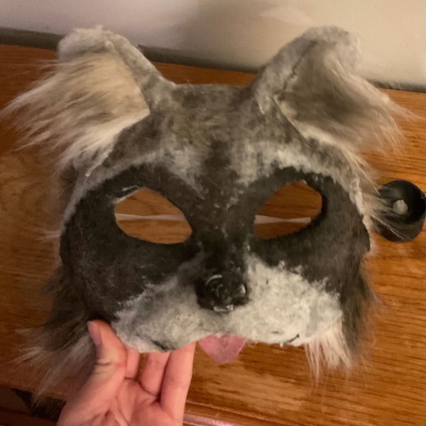 Therian Raccoon Mask - Etsy