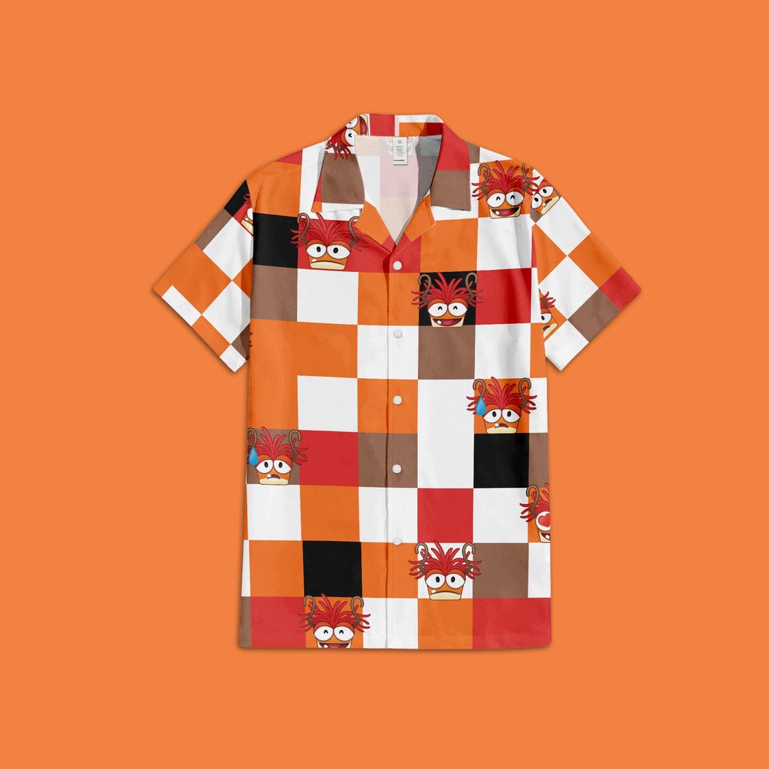 Pepe the King Prawn the Muppets Button up Shirt, Disney the Muppets ...